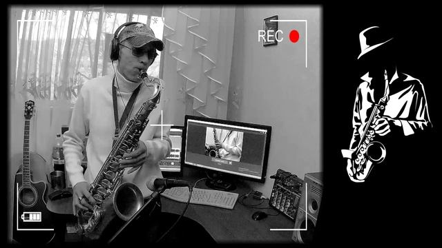 Тёмная ночь. Саксофон. Музыка. Для души.