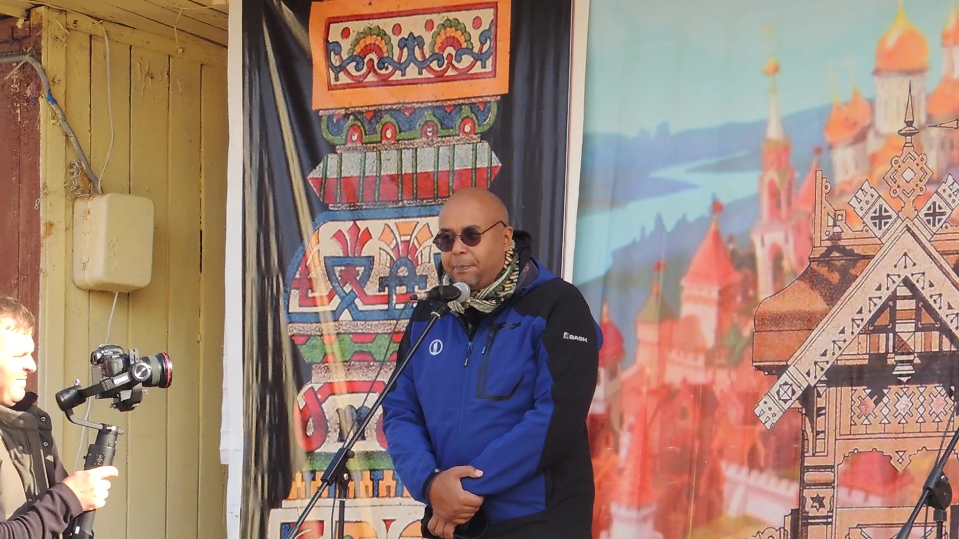 2020г.10 октября. Телеканал Моя Планета в Мариинском Посаде. Антон Зайцев