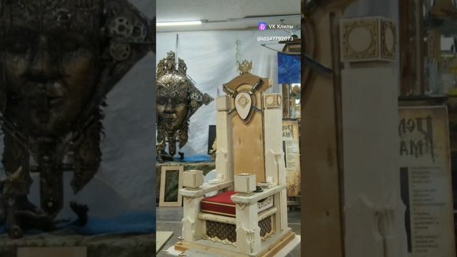 Процесс создания детского деревянного трона