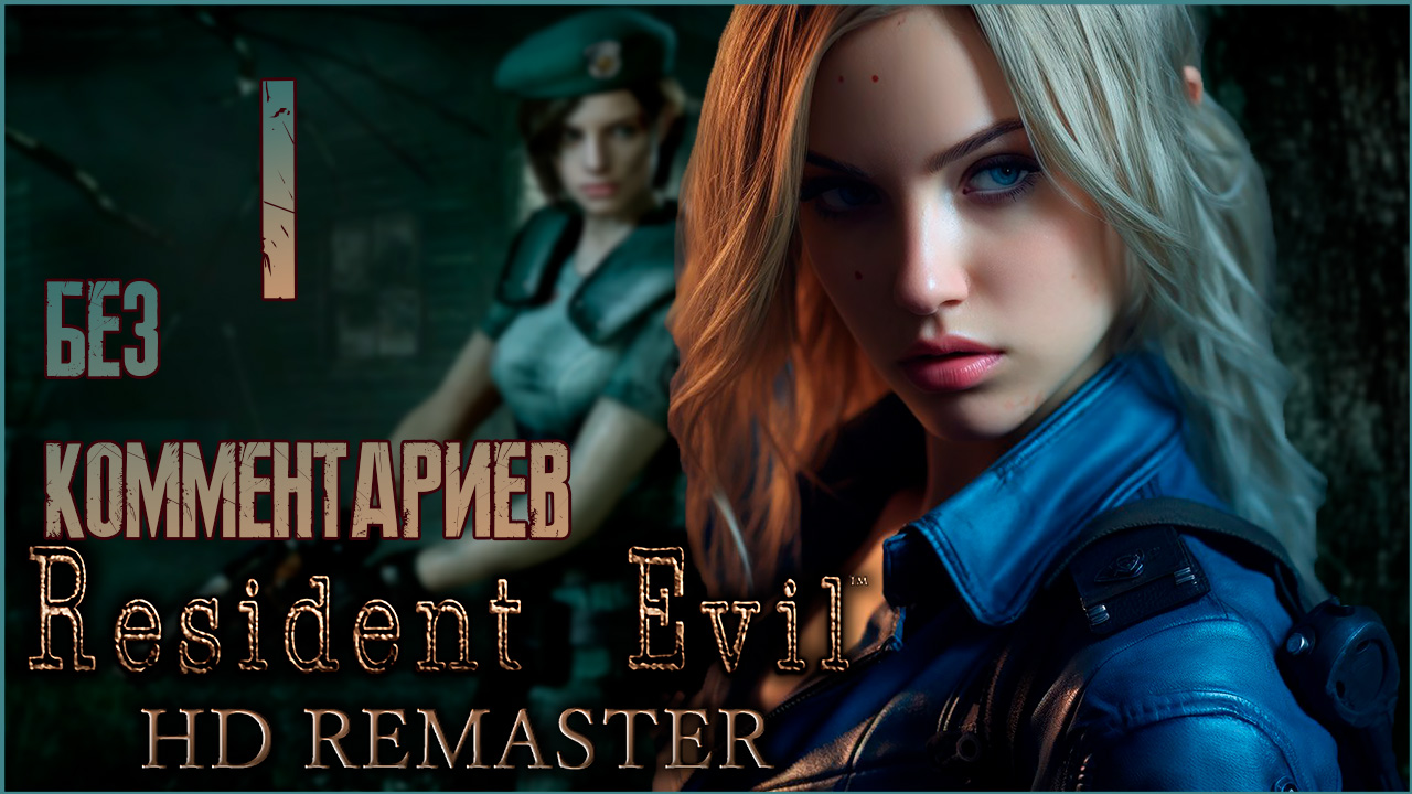 Resident Evil HD REMASTER  #1 ⊳︎ GAME SERIAL ⊳︎ без комментариев