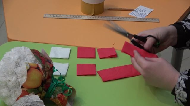 Мастер-класс "Букет роз из бумаги"