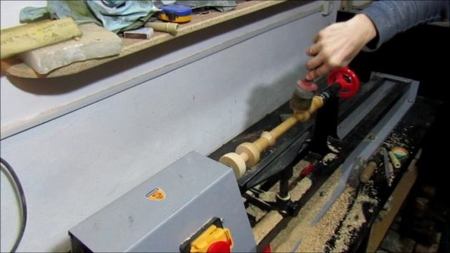 Подсвечник из берёзы