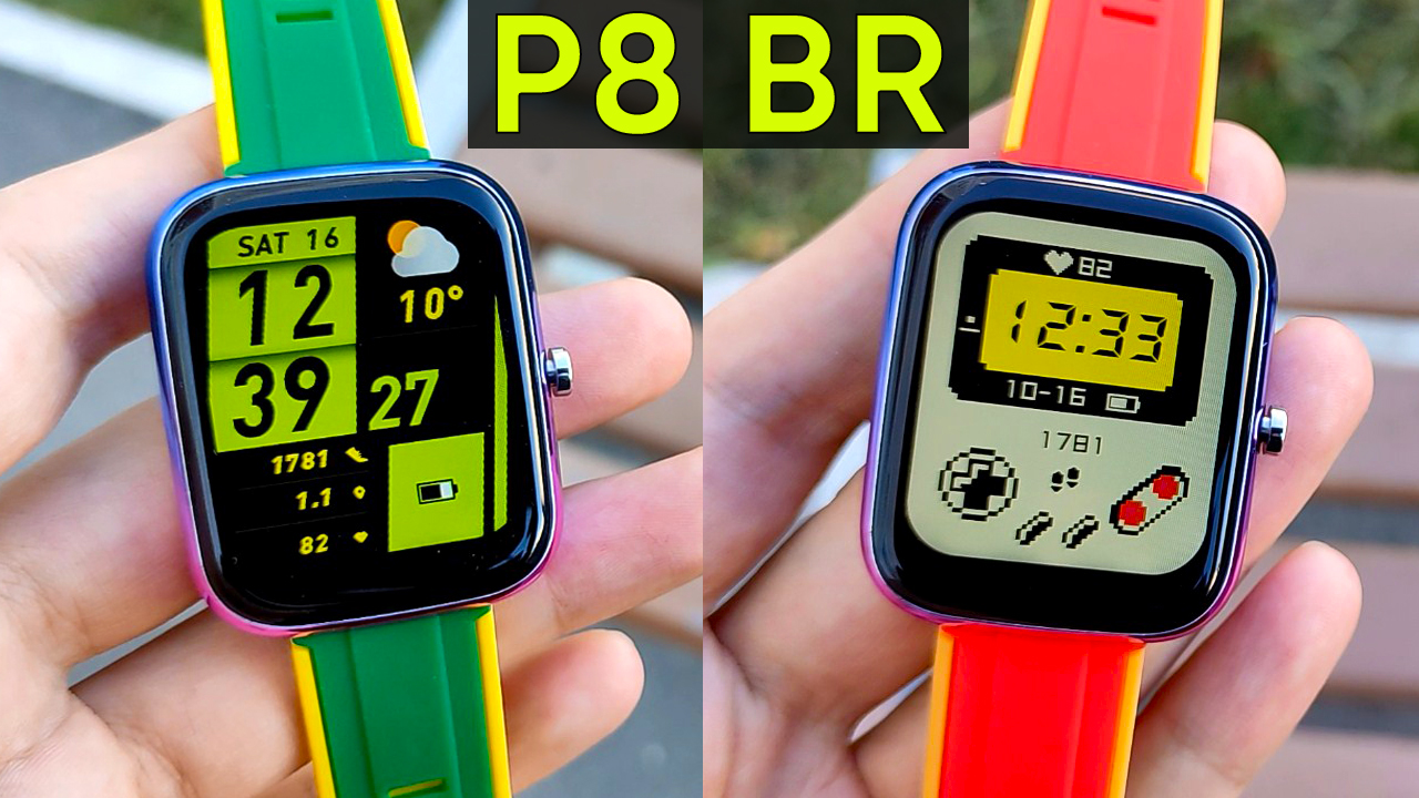 СМАРТ-ЧАСЫ COLMI P8 BR ► ЦВЕТНЫЕ РЕМЕШКИ, ПРИЛОЖЕНИЯ и УВЕДОМЛЕНИЯ, 134 ЦИФЕРБЛАТА (Полный обзор)