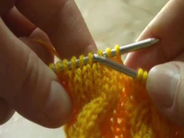 Как вязать жгут с булавкой и без булавки