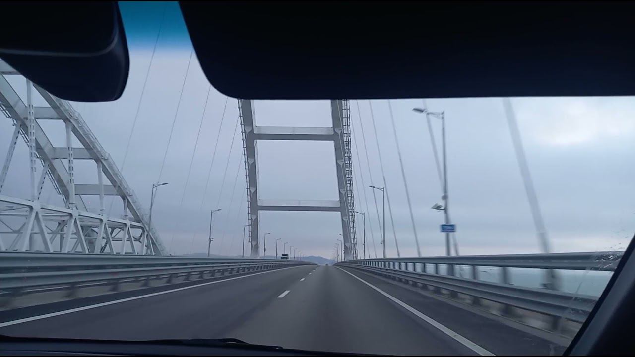 Крымский мост декабрь 2021