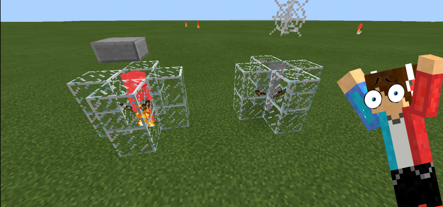 Несколько " логичных " вещей в майнкрафт | Логика в майнкрафт