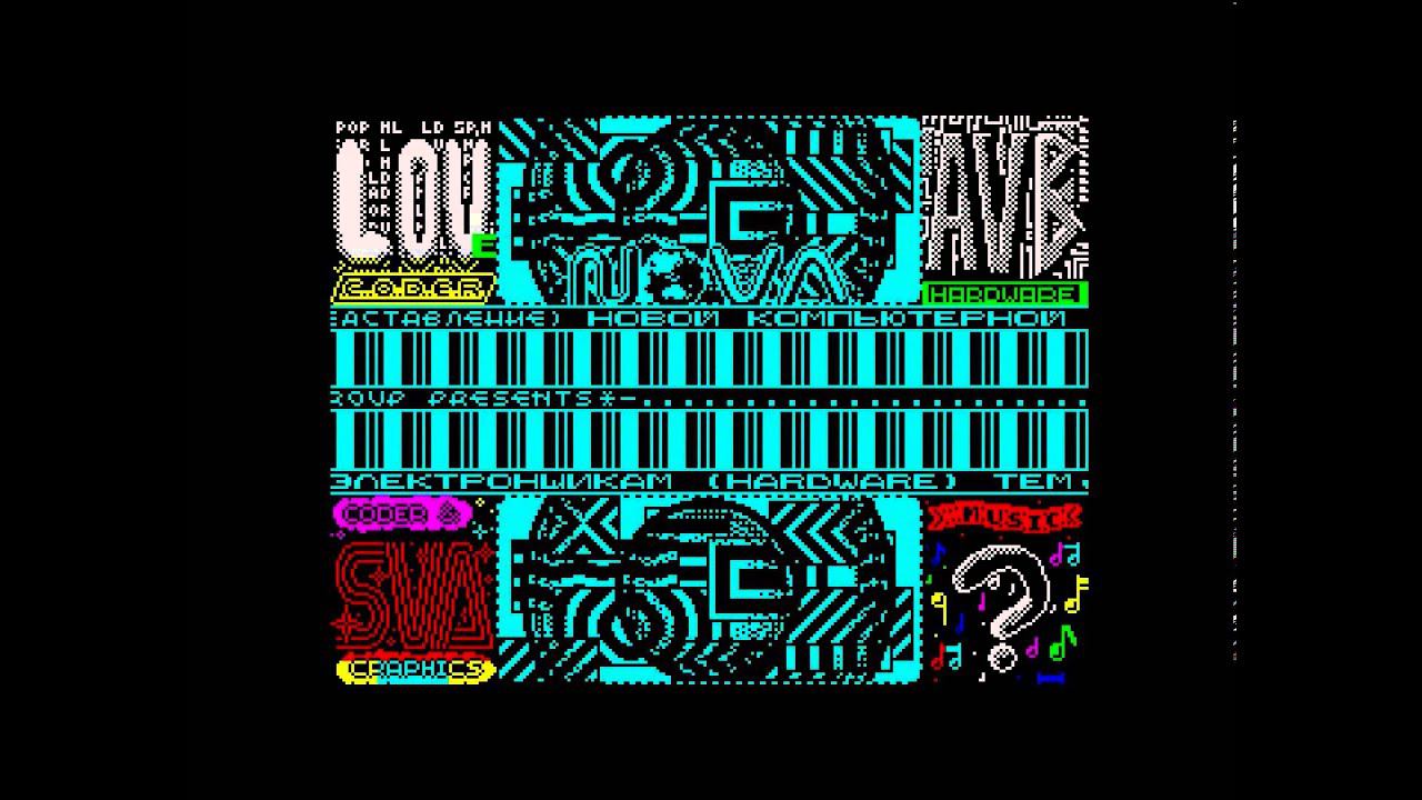 NOVA Say by Hacker L.O.V. zx spectrum demo