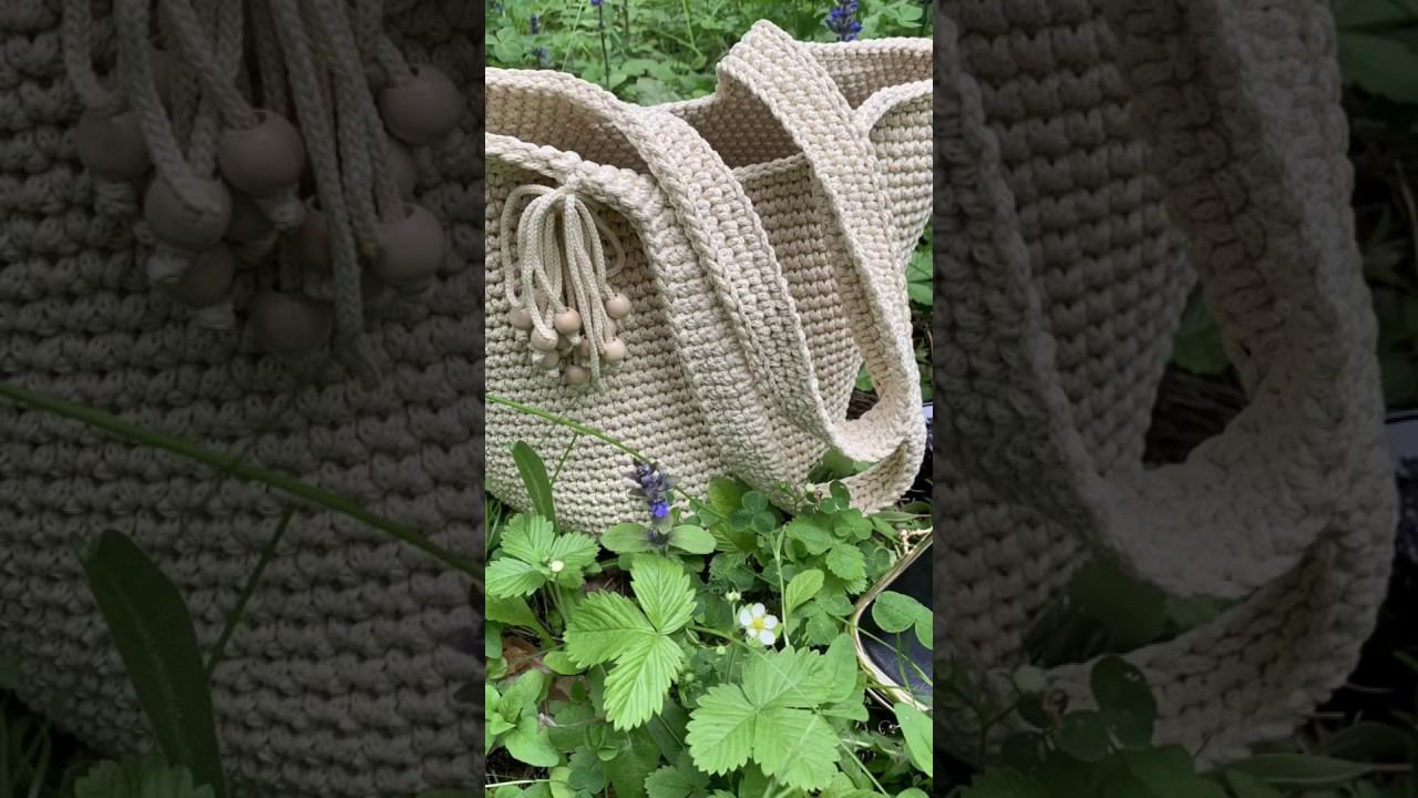 Летние сумки из полиэфирного шнура
