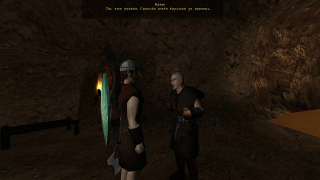 Готика2НВ.Мод Одиссея v2.6.4.Часть240.Жуткие фигуры в деревне Патара.Прощение Исмаилу.Люди Джаудару.