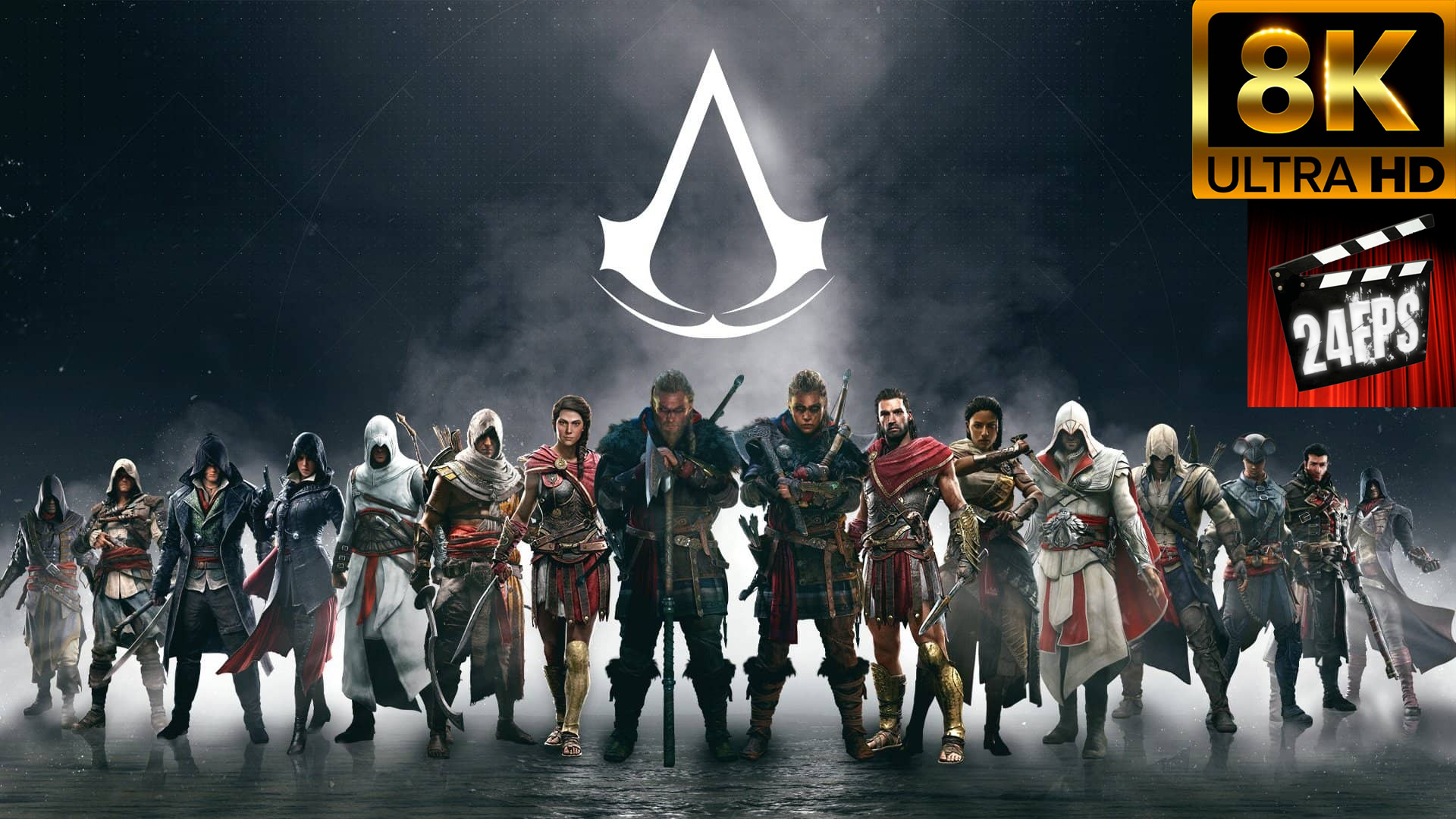 Assassin's Creed - All Trailers and Cinematics (  Special  8K)