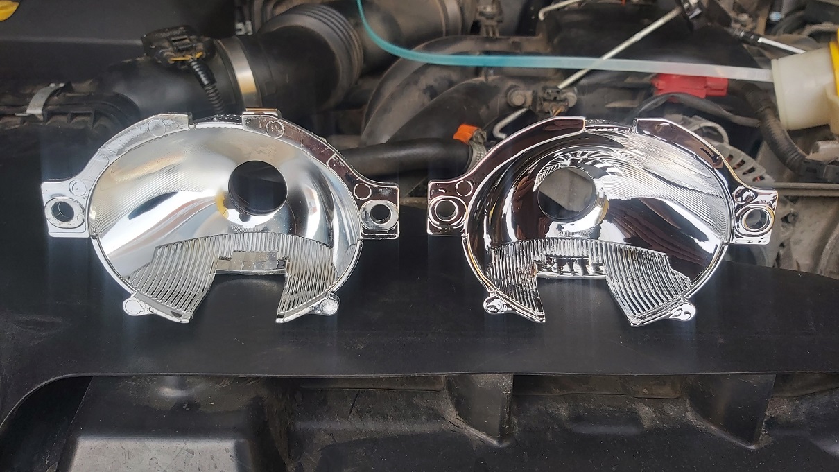 Замена отражателей фар головного света