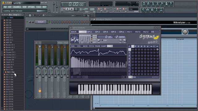 Sytrus 07 из 16 - Гармоники осциллятора (вкладка OSC)