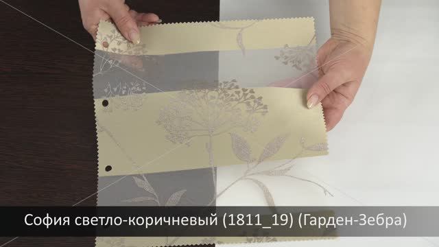 София светло-коричневый (1811_19) (Гарден-Зебра)