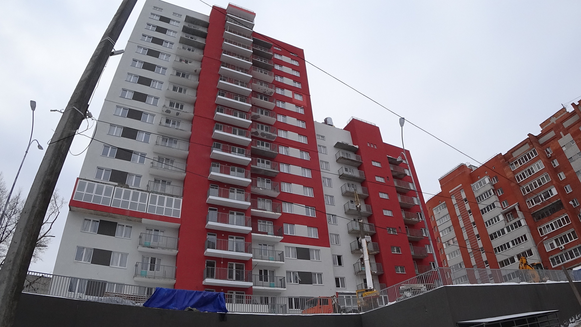 Долгострой на Светлогорской улице. Заключительные работы || Февраль 2023