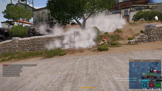 ARMA 3 King of the Hill Медичка в бою 