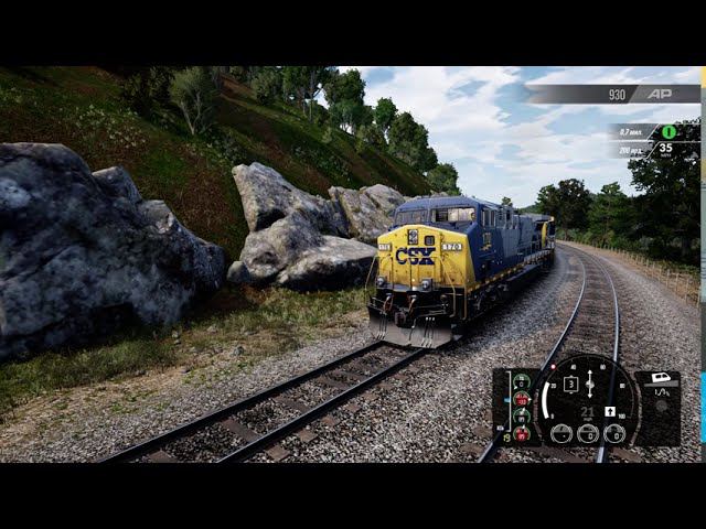 Train Sim World 2: Знакомство с маршрутом Sand Patch Grade (перезалив)
