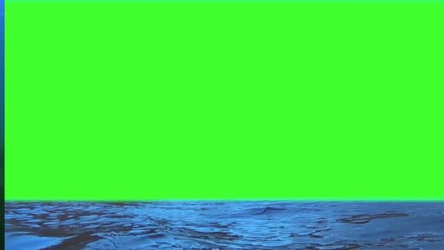 Подъем с глубины. Граница миров. Футаж на зеленом фоне. Хромакей. Green screen. Full HD 60fps.