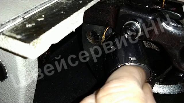 Заправка шпульки в AURORA A-450