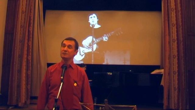 "НА НЕГО НАСТАВЛЕН СУМРАК НОЧИ" (памяти Владимира Высоцкого) читает автор - Анатолий Пережогин в ЦДЛ
