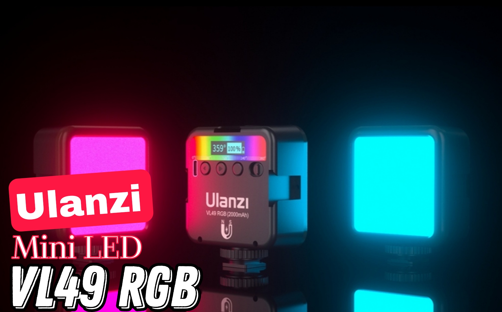 Накамерный свет Ulanzi VL 49 RGB