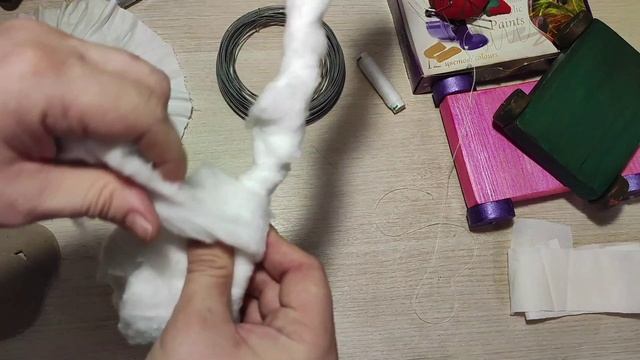 Текстильный гриб мухомор из ткани