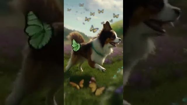 #Анимация прикольной собаки с помощью #Kandinsky