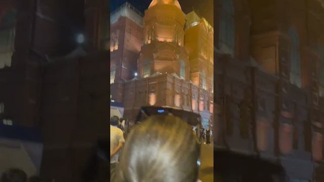 вечерняя прогулка по москве