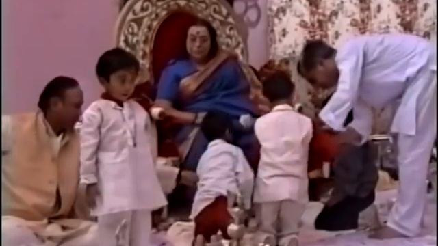 1993 год, 11 декабря. Пуджа шри Кришне «Послание Жизни шри Кришны» Ямунанагар. Индия.