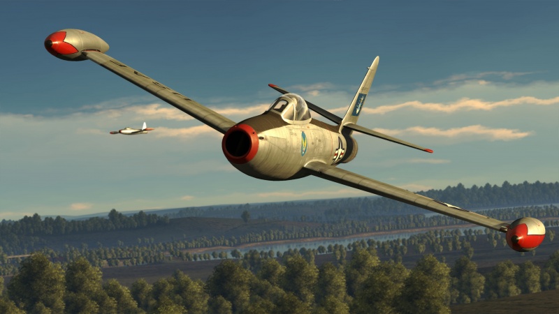 F-84B-26 THUNDERJET УДАРНЫЙ САМОЛЕТ В WAR THUNDER