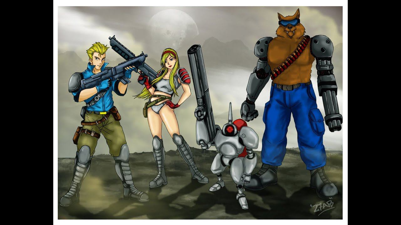 Поиграем в РЕТРО: CONTRA HARD CORPS  [SEGA] ROBOTRON HACK