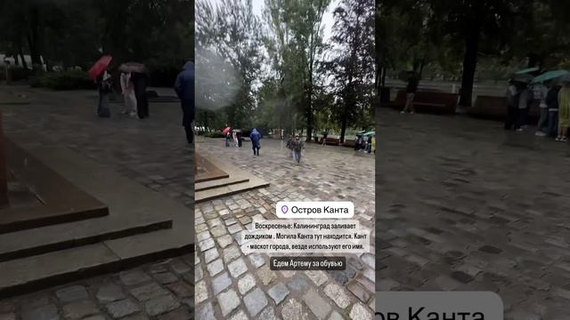 Калининград и замок Шакен. Июль 2024