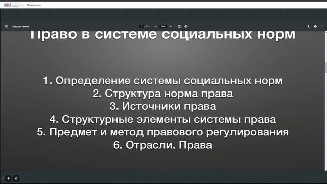 Правоведение ЛЕКЦИЯ 1