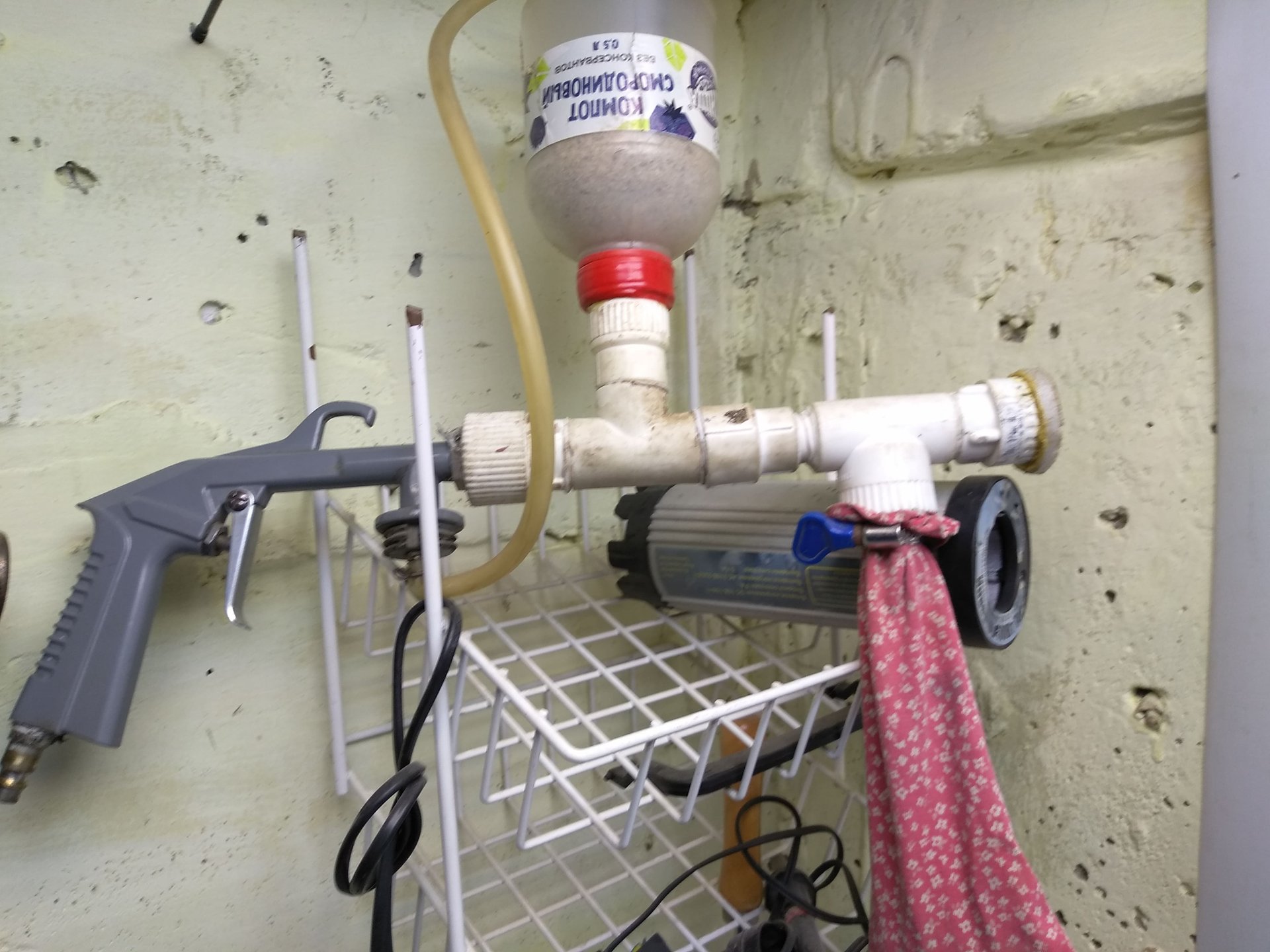 Пескоструйный пистолет своими руками. Удалить рыжики на авто.