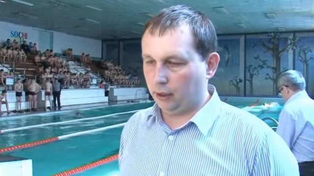 Спартакиада допризывной и призывной молодежи стартовала в бассейне 'Нептун' Апрель 2012 год