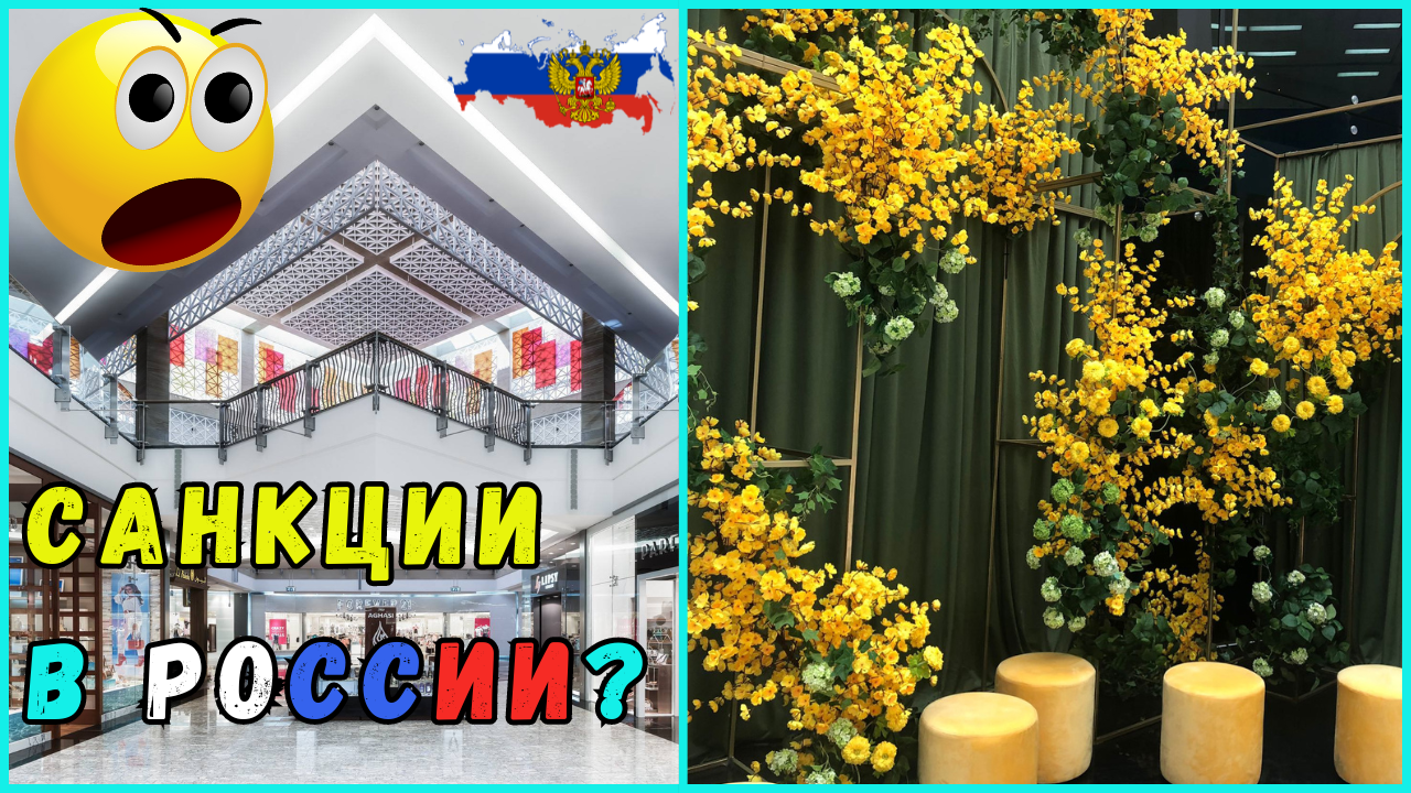 👍🐝🌺 АМЕРИКАНКА: Я в ШОКЕ от Торговых Центров в РОССИИ! 👍🌺ГДЕ Санкции в КРАСНОДАРЕ?🌺 #санкции
