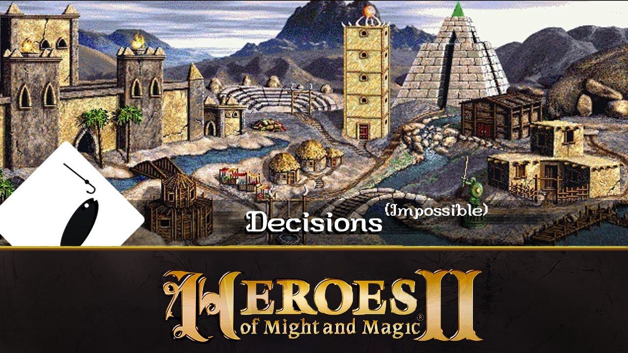 Heroes of Might and Magic II (Fheroes II remake). Одиночная игра #4. Decisions. Longplay