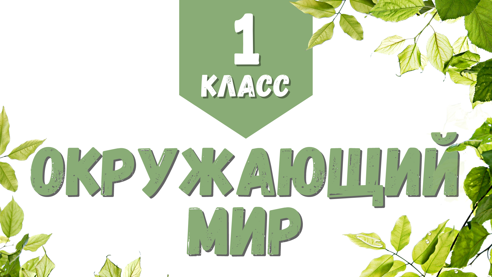 [1 класс] Летние занятия. Урок 13