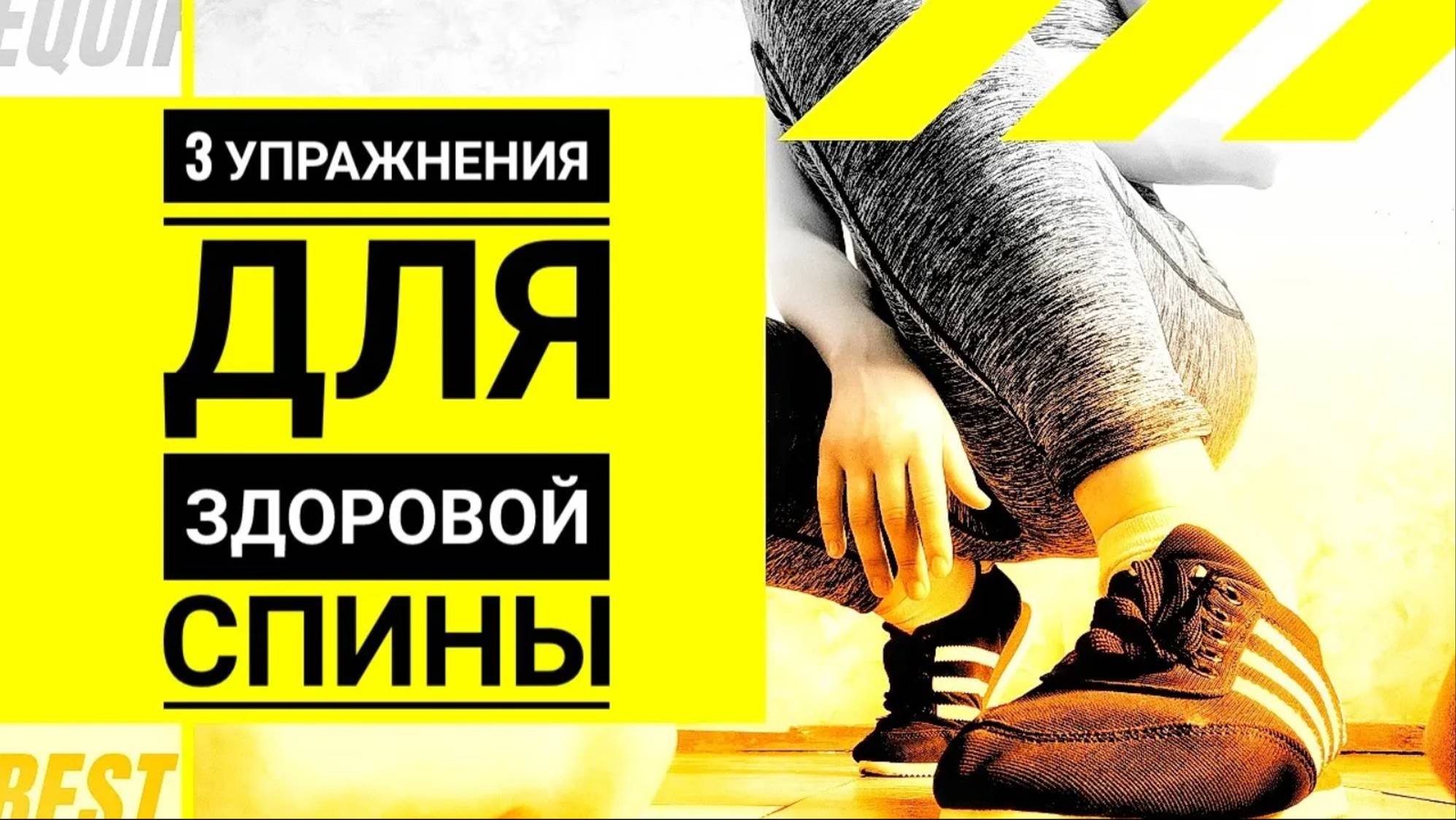 3 УПРАЖНЕНИЯ ДЛЯ ЗДОРОВОЙ СПИНЫ | Тренировки в домашних условиях