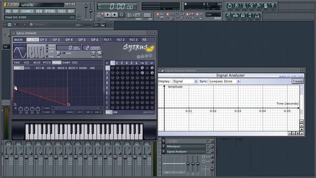 Sytrus 05 из 16 - Закладки PAN, DAMP, PHASE, PITCH