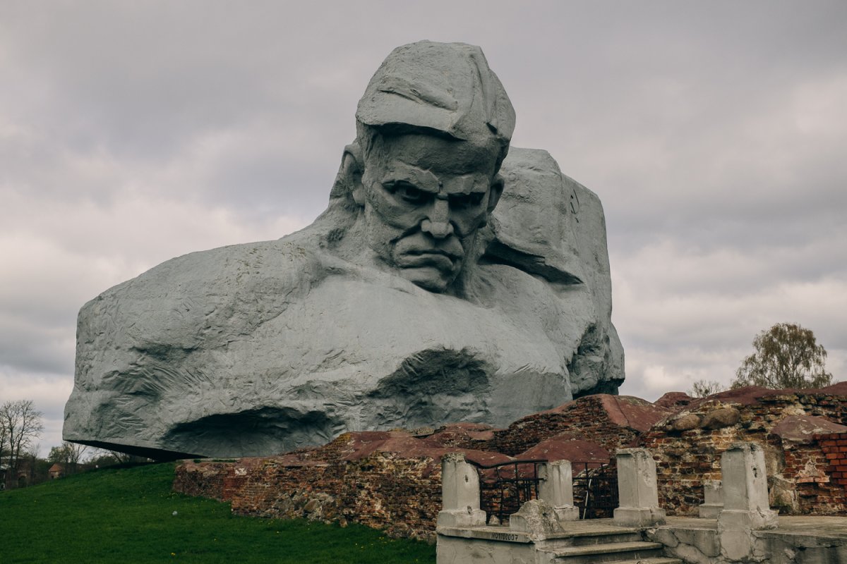 Брестская крепость, Брест, Беларусь. Великий памятник мужеству советских воинов.