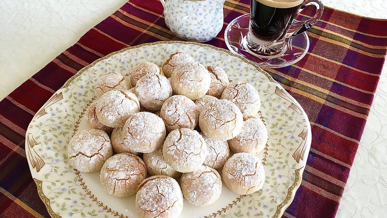 Italian Amaretti with orange zest! Gluten free dessert!