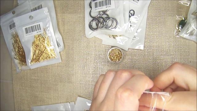 Качественная фурнитура и кулоны из натуральных камней. Распаковка Алиэкспресс