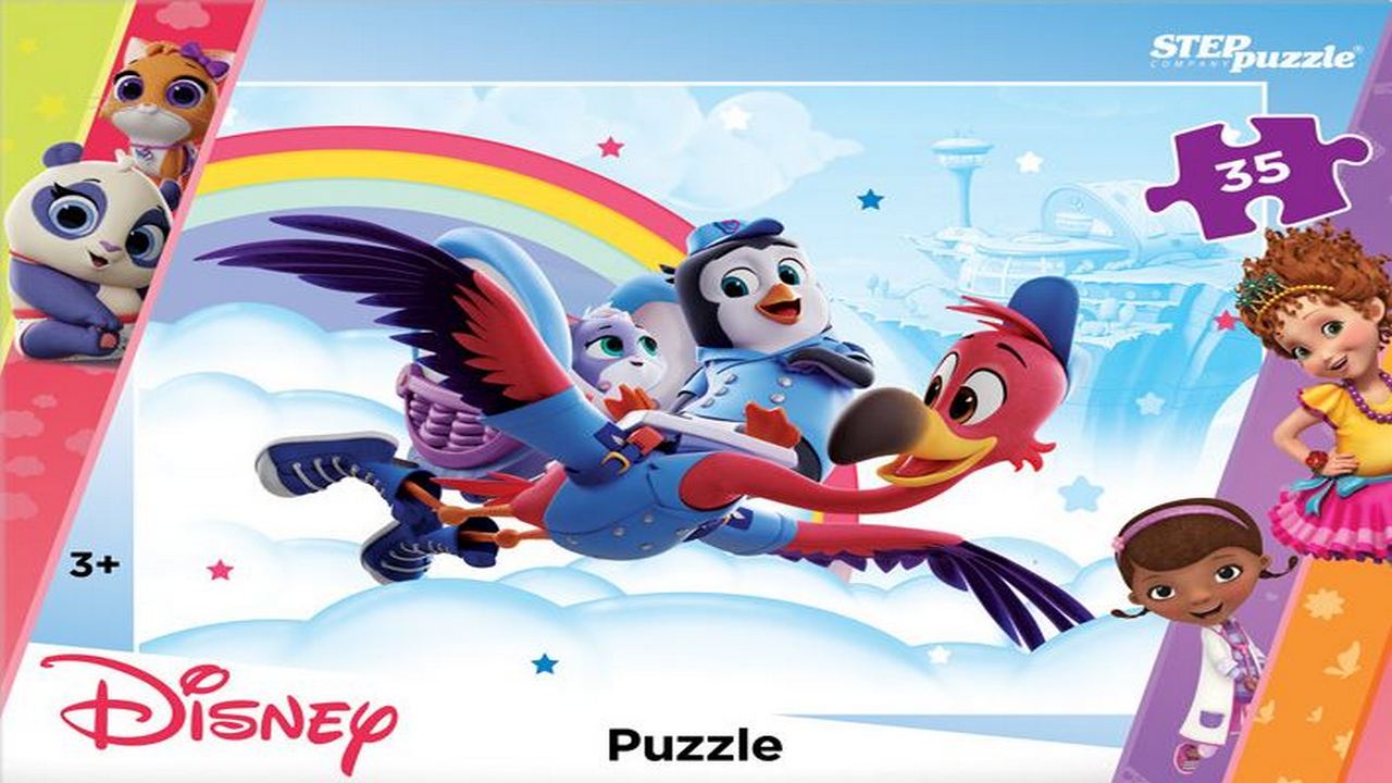 Пазл Пупс, Веселые Путешественники - собираем пазлы для детей | Polinka-Vitaminka