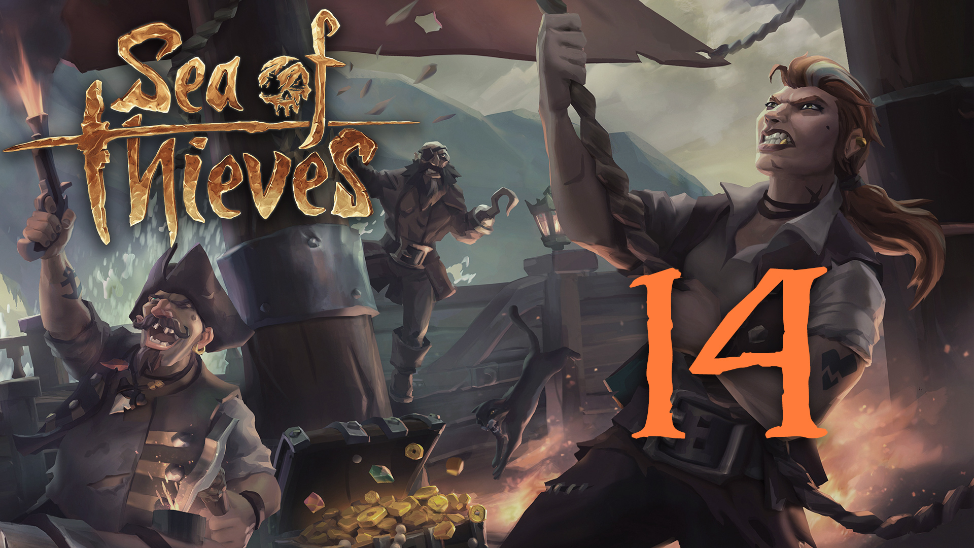 Запись стрима по игре - Sea of Thieves (Без Наташи) [#14] | PC / Steam (2020 г.)