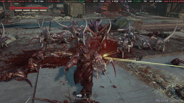 Warhammer 40,000: Space Marine 2 2024 | Gameplay Linux