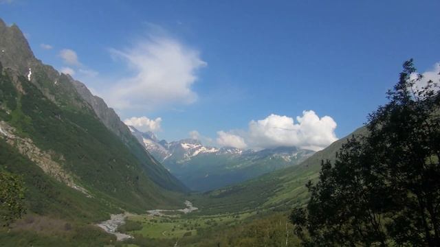 Незабываемое путешествие на Чучхурские водопады. Домбай