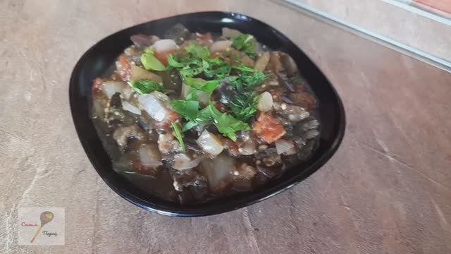 Рецепт рагу из баклажан - быстро и вкусно!