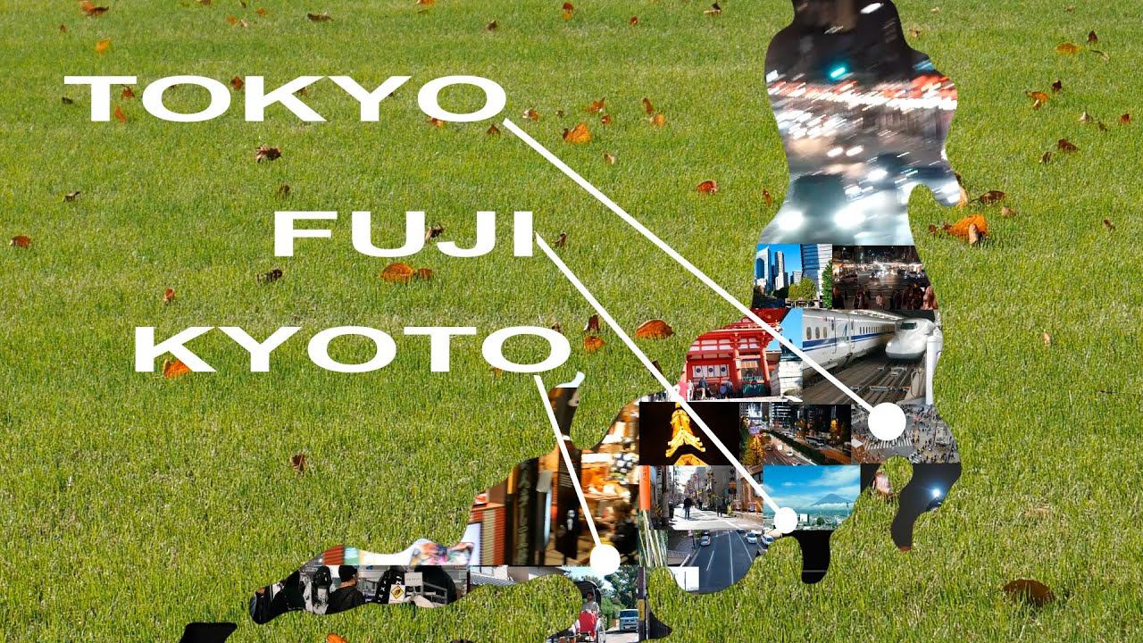 Трейлер ролика о путешествии в Японию. Токио, Киото, Фуджи