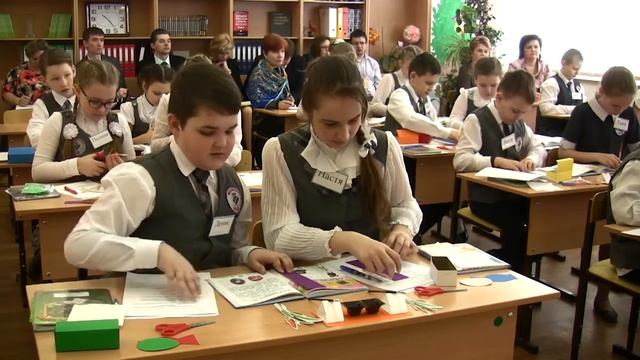 Урок технологии, 4 кл., учитель - Егорова Т. В., МБОУ НСОШ №1 п. Нарышкино Урицкого района.mp4