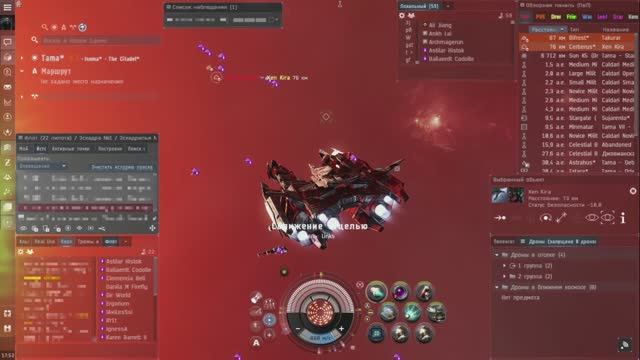 EVE Online - ПВП вылет 24.08.2021 в Tama